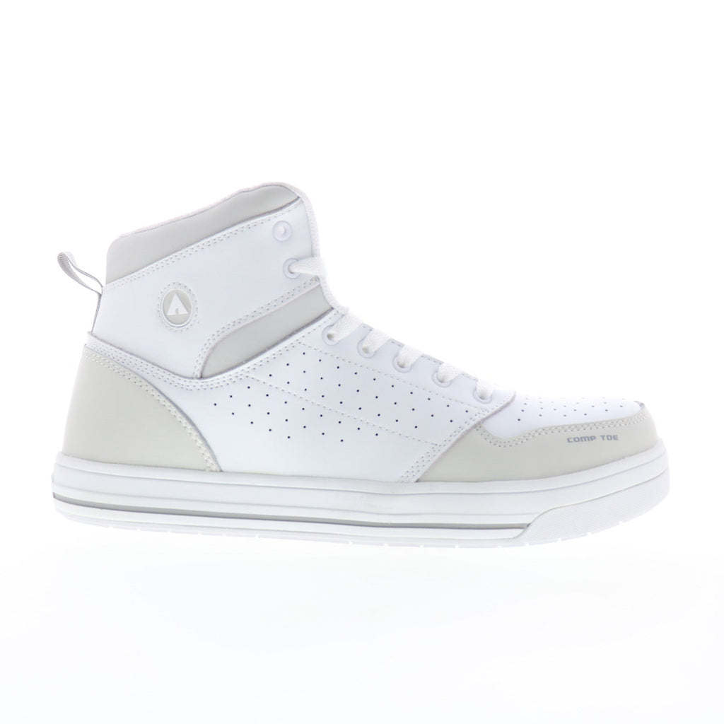 Airwalk Arena Mid Composite Toe EH SR Mens White Work & Safety Shoes ...