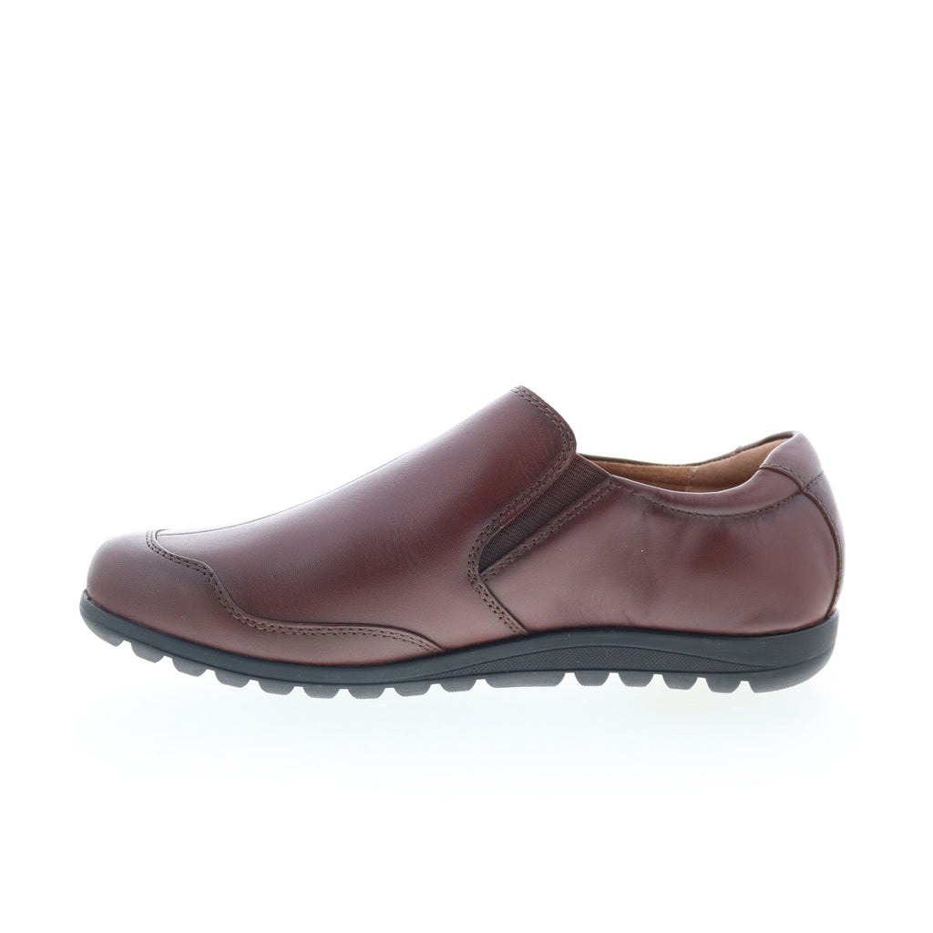 Taos Blend BLE-14156 Womens Brown Wide Casual Loafer Flats Shoes - Ruze ...