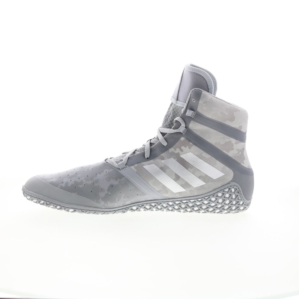 Adidas Flying Impact BY1579 Mens Gray Synthetic Athletic Wrestling Sho ...