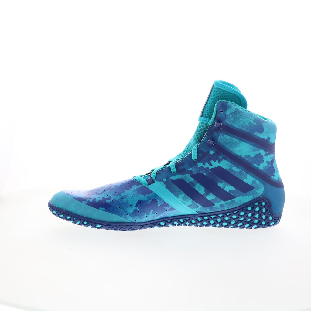Adidas Flying Impact BY1581 Mens Blue Synthetic Athletic Wrestling Sho ...