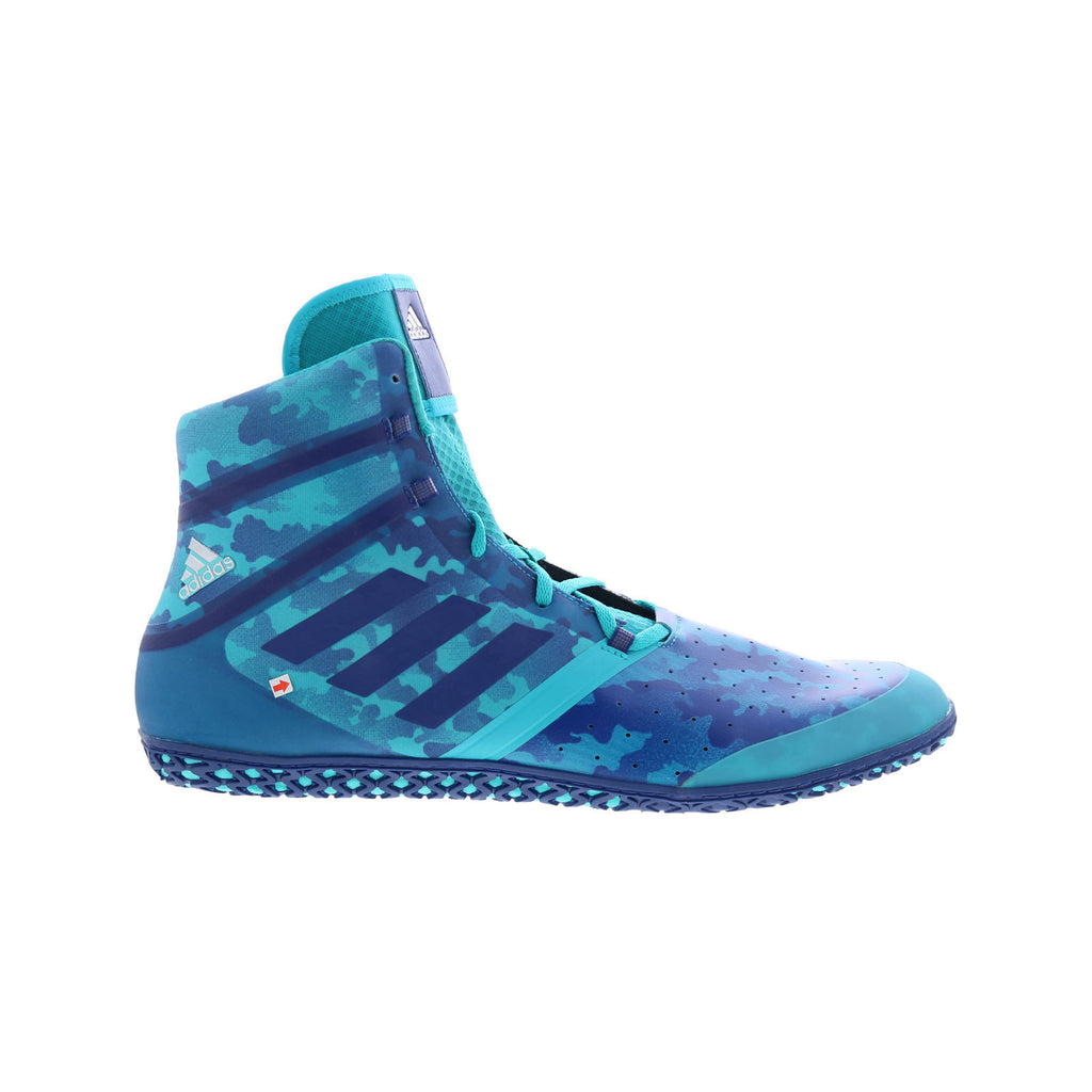 Adidas Flying Impact BY1581 Mens Blue Synthetic Athletic Wrestling Sho ...