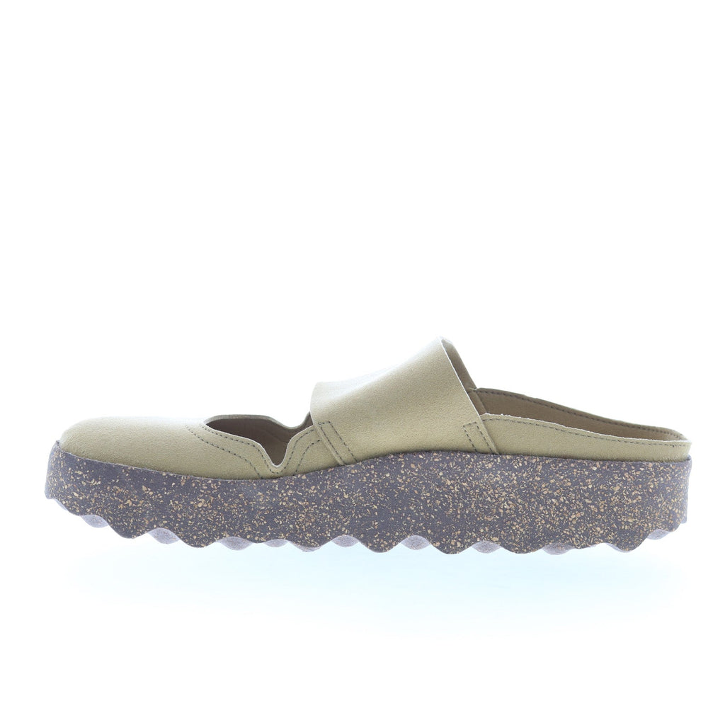 Asportuguesas Cana CANA176ASP-005 Womens Brown Slip On Mule Flats Shoe ...