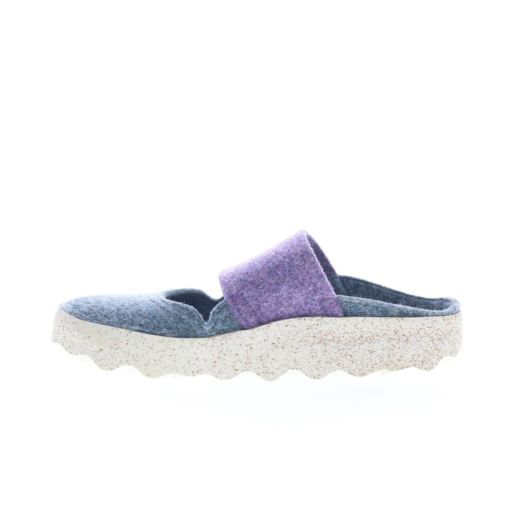 Asportuguesas Canu CANU185ASP-009 Womens Gray Slip On Mule Flats Shoes ...