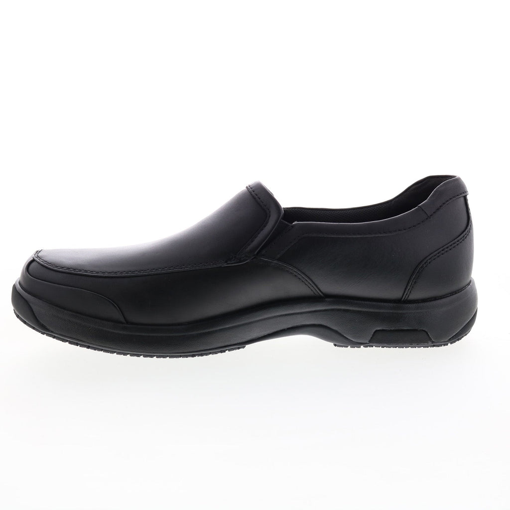 Dunham Battery Park Service CH4762 Mens Black Leather Loafers Casual S ...