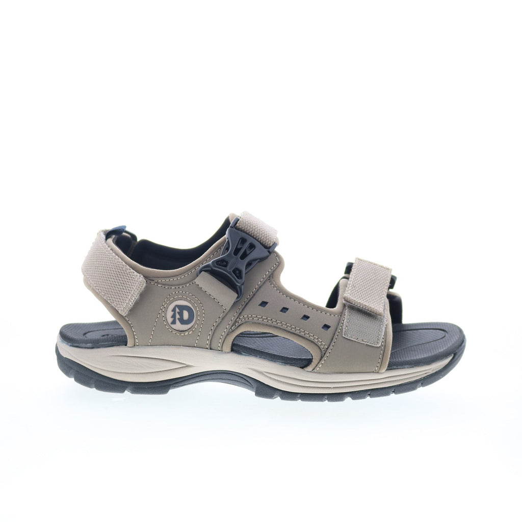 Dunham Nolan Water Friendly Mens Brown Extra Wide 4E Sport Sandals Sho ...