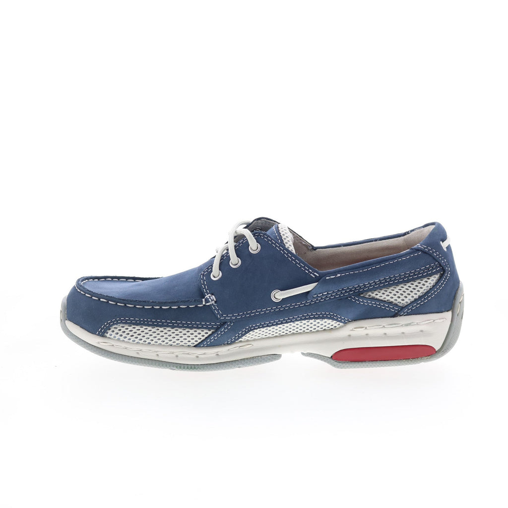 Dunham Captain Mens Blue Extra Extra Wide 6E Loafers & Slip Ons Boat S ...