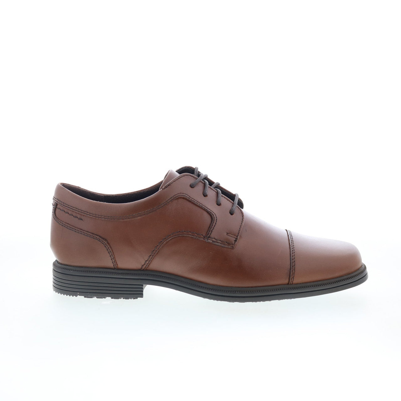 Rockport Taylor Cap Toe CI1053 Mens Brown Oxfords & Lace Ups Cap Toe S ...