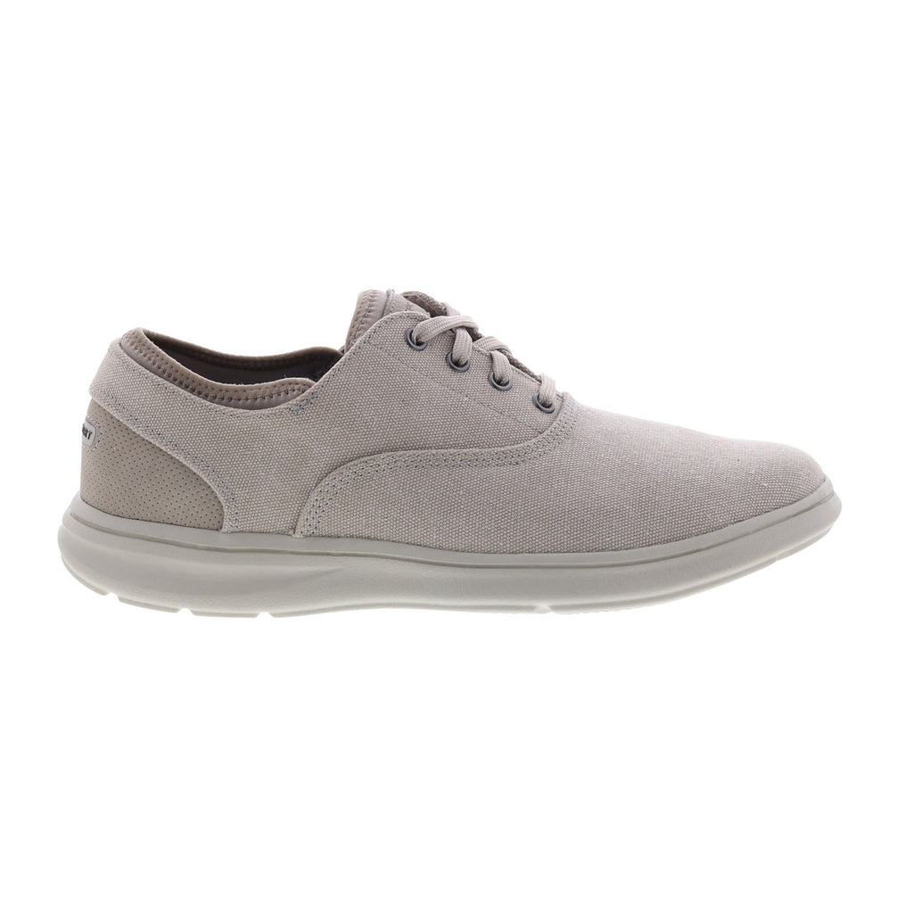 Rockport Zaden CVO CI4429 Mens Gray Wide Canvas Lifestyle Sneakers Sho ...