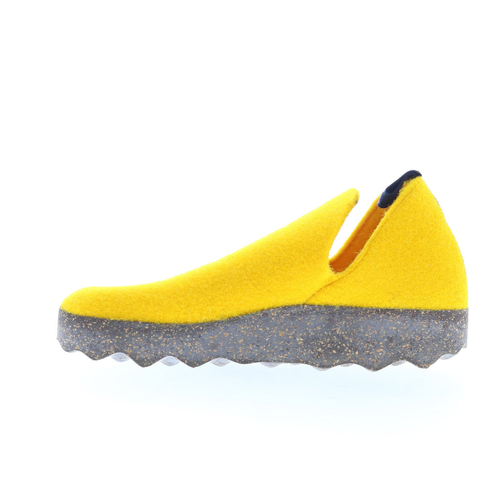 Asportuguesas City CITY-030 Womens Yellow Slip On Lifestyle Sneakers S ...