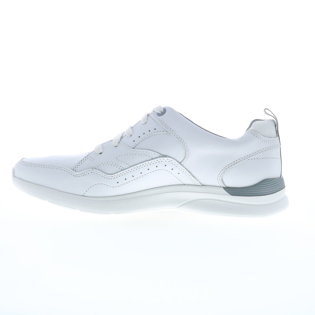 Rockport TM Active Walk CJ0026 Mens White Leather Lifestyle Sneakers S ...