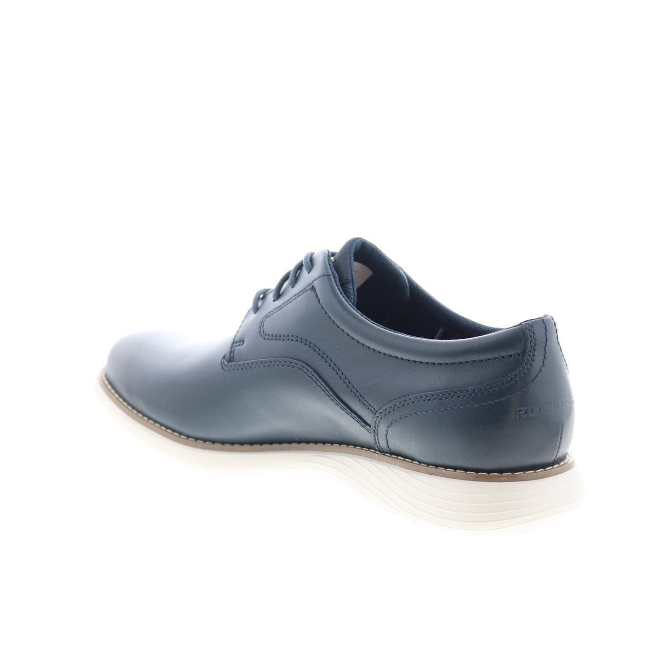Rockport Garett Plain Toe CJ5650 Mens Blue Wide Oxfords Plain Toe Shoe ...