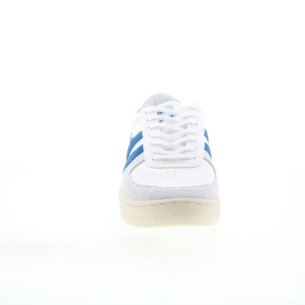 Gola Grandslam Trident CMA415 Mens White Leather Lifestyle Sneakers Sh ...
