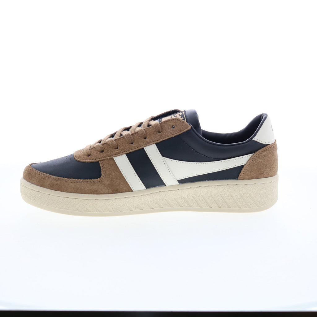 Gola Grandslam Quadrant CMB207 Mens Brown Suede Lifestyle Sneakers Sho ...