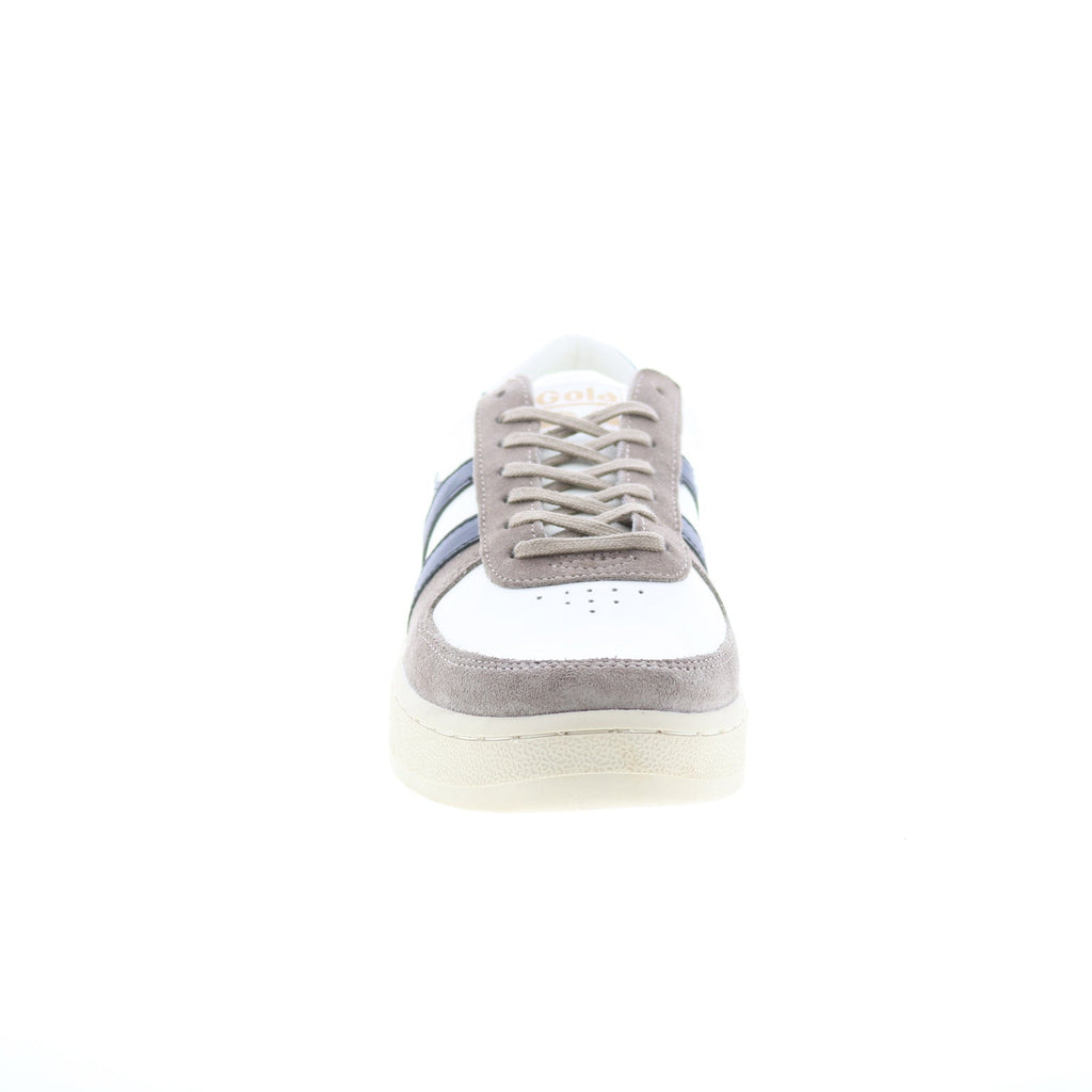 Gola Grandslam Quadrant CMB207 Mens White Leather Lifestyle Sneakers S ...