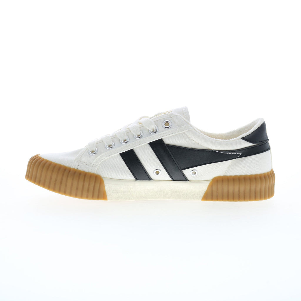 Gola Rally CMB395 Mens White Canvas Lace Up Lifestyle Sneakers Shoes ...