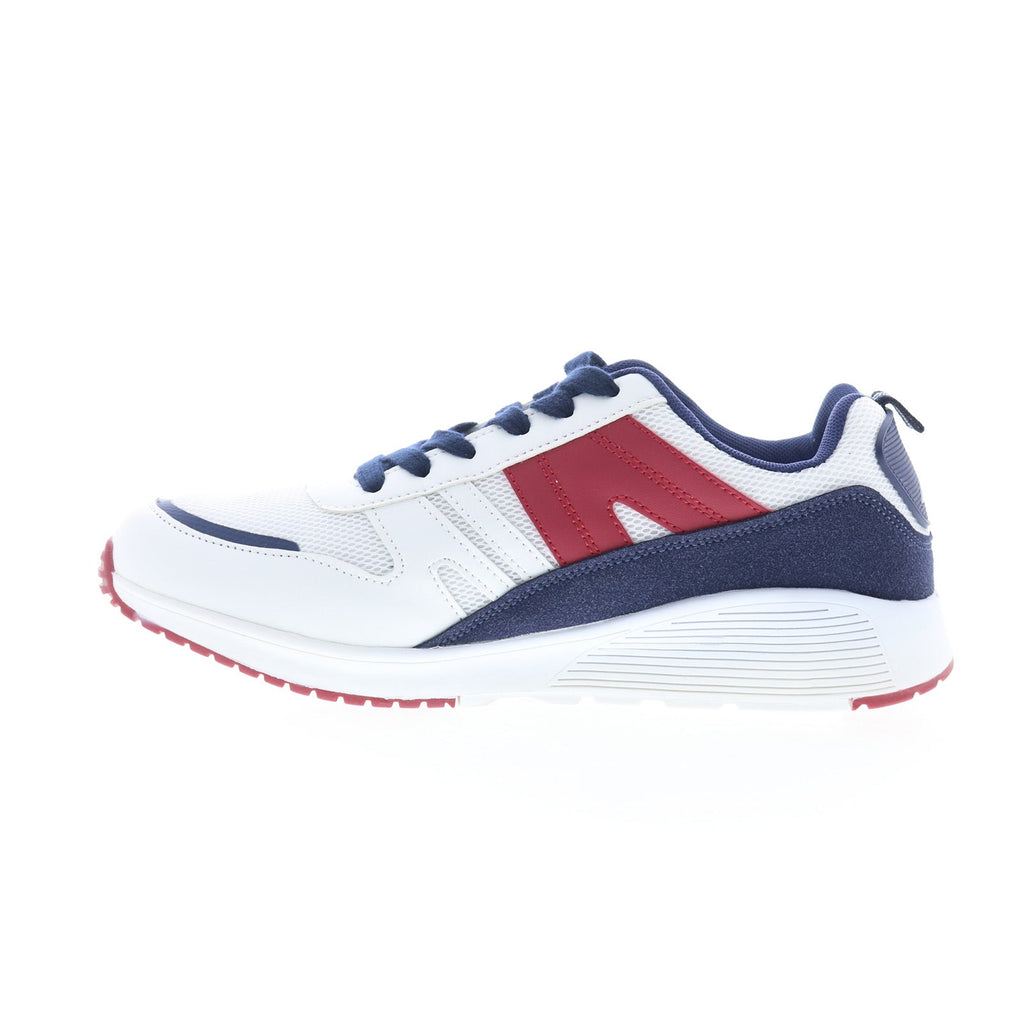 Nautica Back Shore CM0415 Mens White Synthetic Lifestyle Sneakers Shoe ...