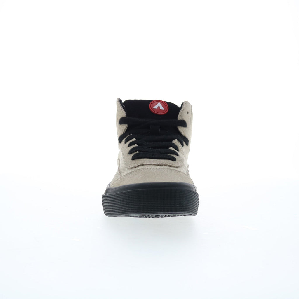Airwalk Ollie CW06511M Mens Gray Suede Skate Inspired Sneakers Shoes ...