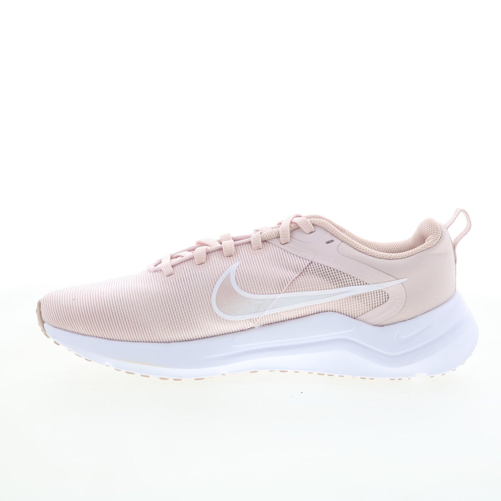 Nike Downshifter 12 DD9294-600 Womens Pink Canvas Athletic Running Sho ...