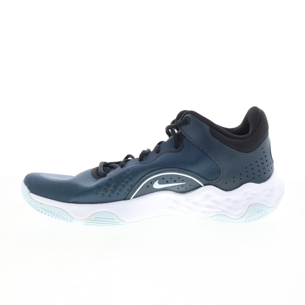 Nike Fly.By Mid 3 Armory DD9311-400 Mens Blue Athletic Basketball Shoe ...