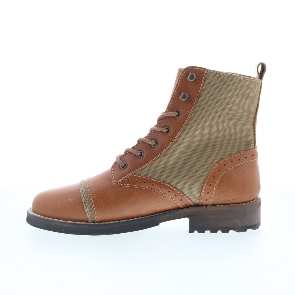 Dingo Andy Casual Boot DI-203 Mens Brown Leather Lace Up Casual Dress - Ruze Shoes