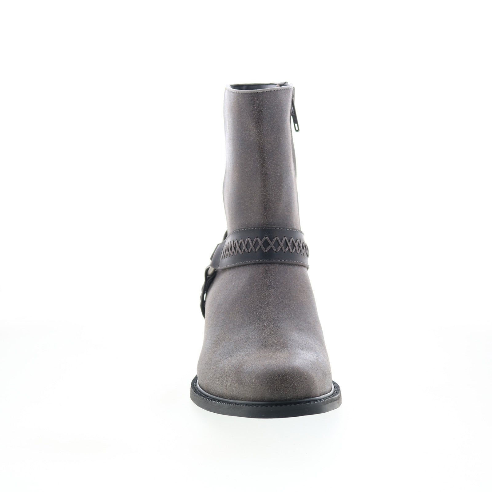 Dingo Butch Cowboy Boots DI-219 Mens Gray Leather Zipper Western Boots ...