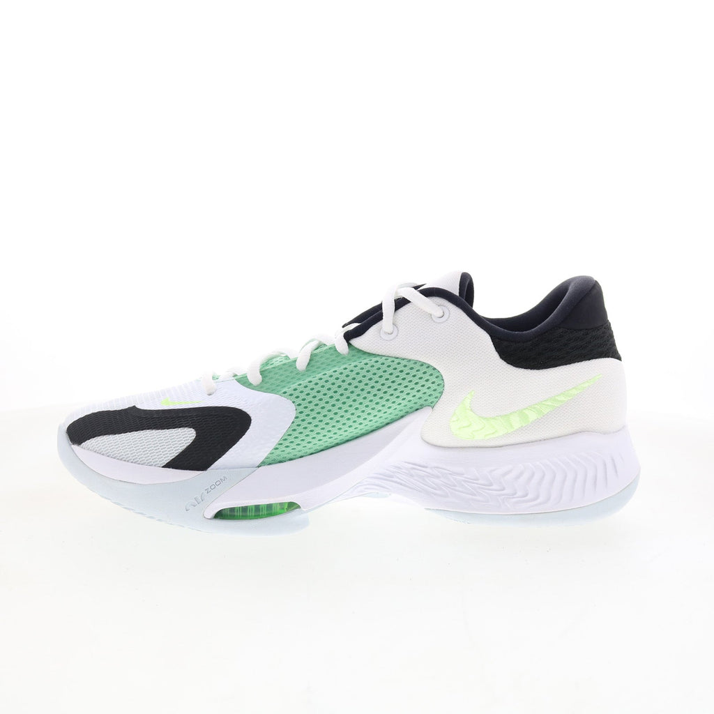 Nike Zoom Freak 4 DJ6149-100 Mens Green Mesh Athletic Basketball Shoes ...