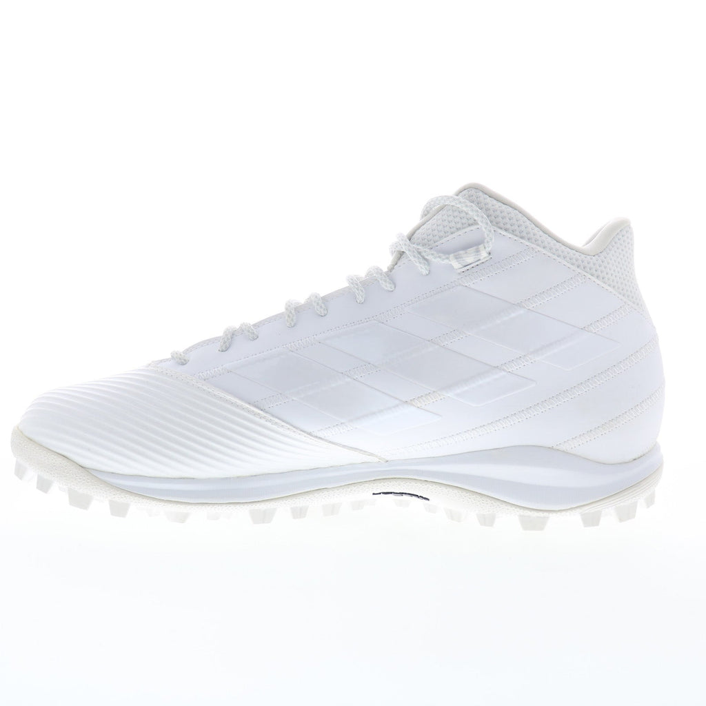 Adidas AS Freak Carbon Mid Turf Mens White Athletic Football Cleats Sh ...