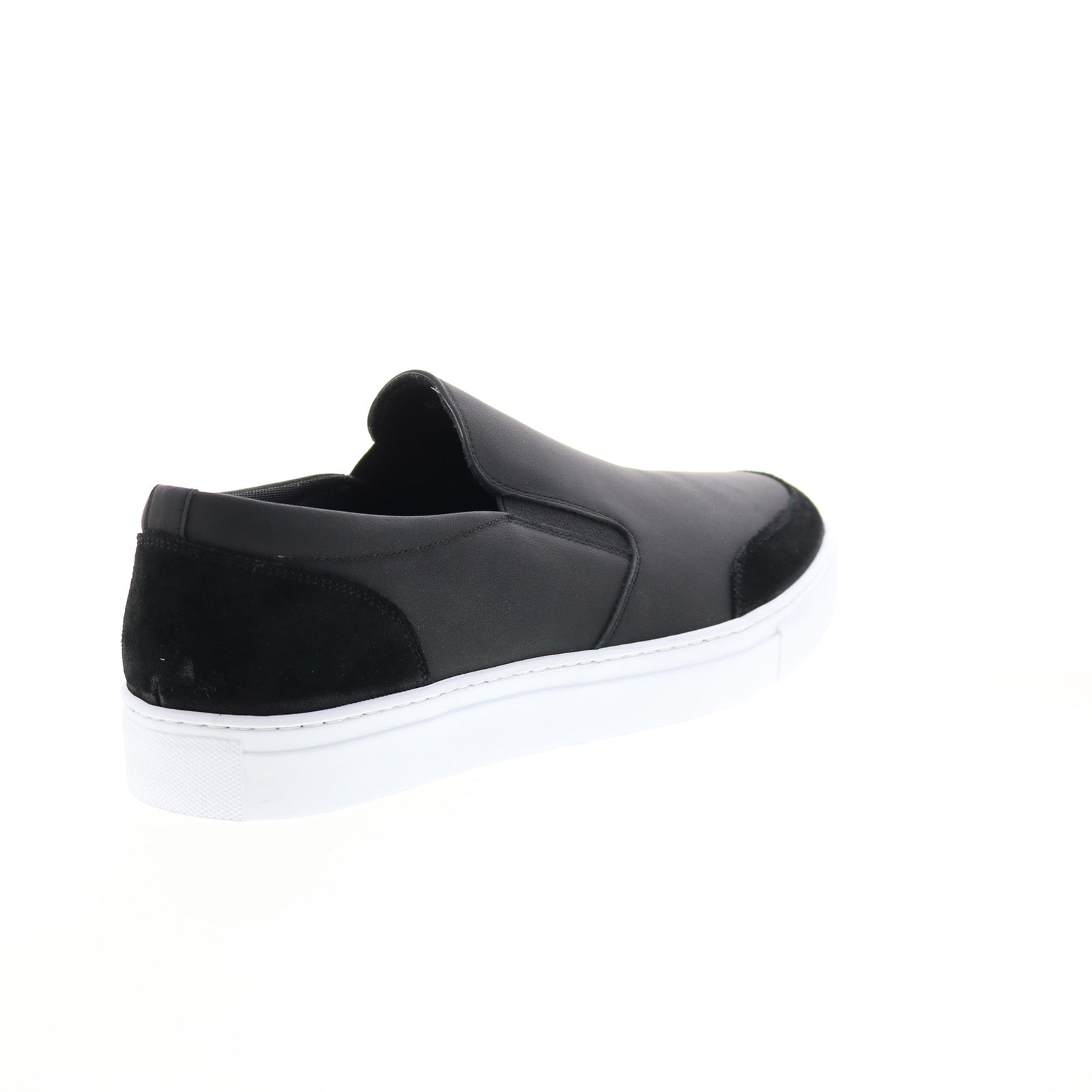 English Laundry Hugh EL2491S Mens Black Leather Lifestyle Sneakers Sho ...