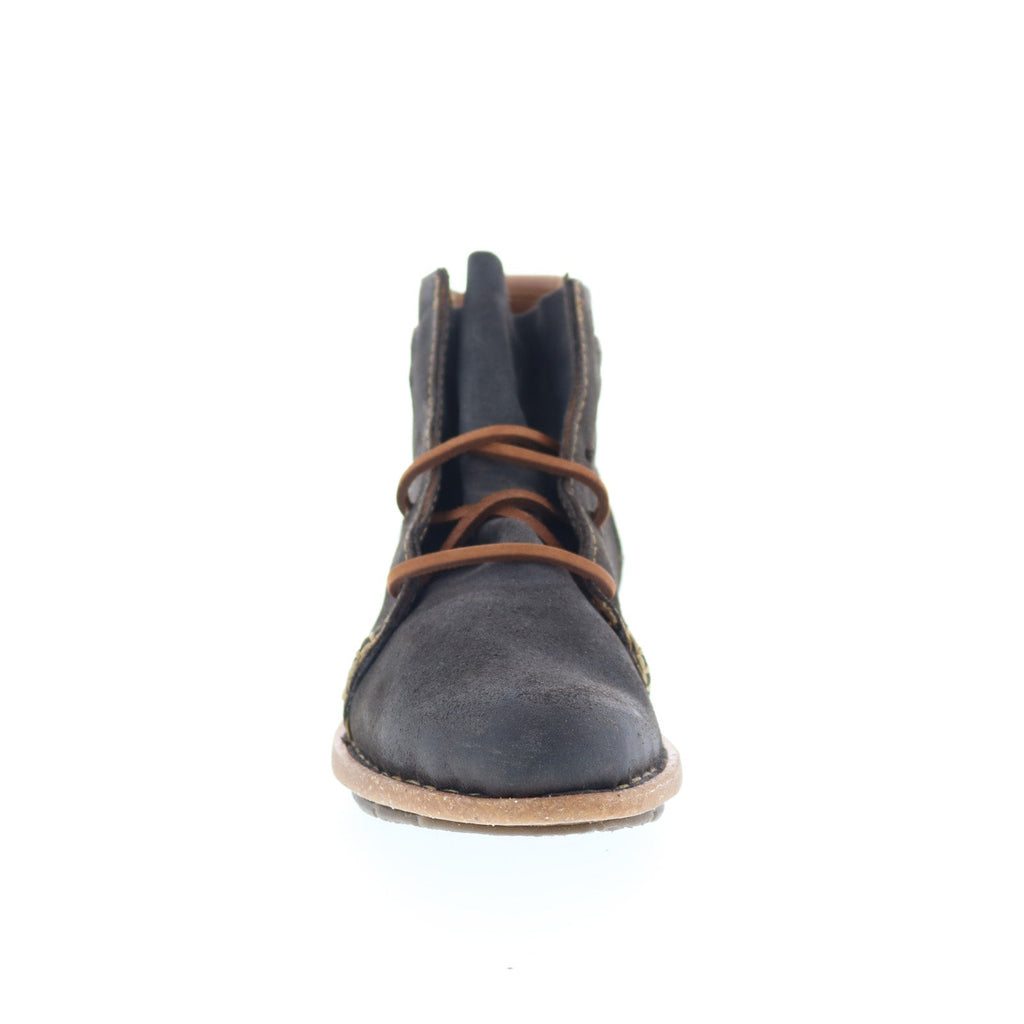 Born Temple F32529 Womens Brown Leather Lace Up Ankle & Booties Boots ...