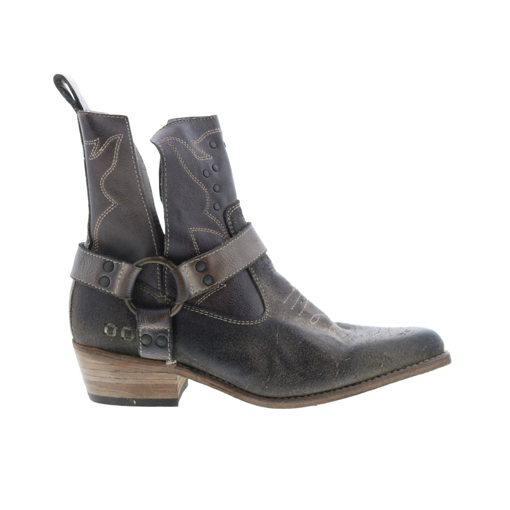 Bed Stu Canada F331014 Womens Gray Leather Zipper Ankle & Booties Boot ...