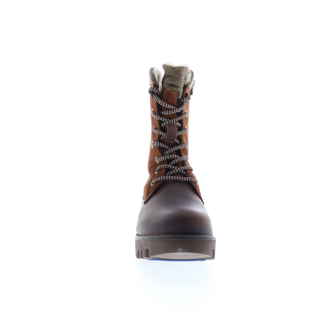 Bos. & Co. Gala Prima Womens Brown Suede Lace Up Casual Dress Boots ...