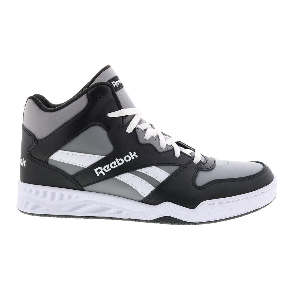 Reebok Royal BB4500 H2 XE Mens Black Leather Lifestyle Sneakers Shoes ...