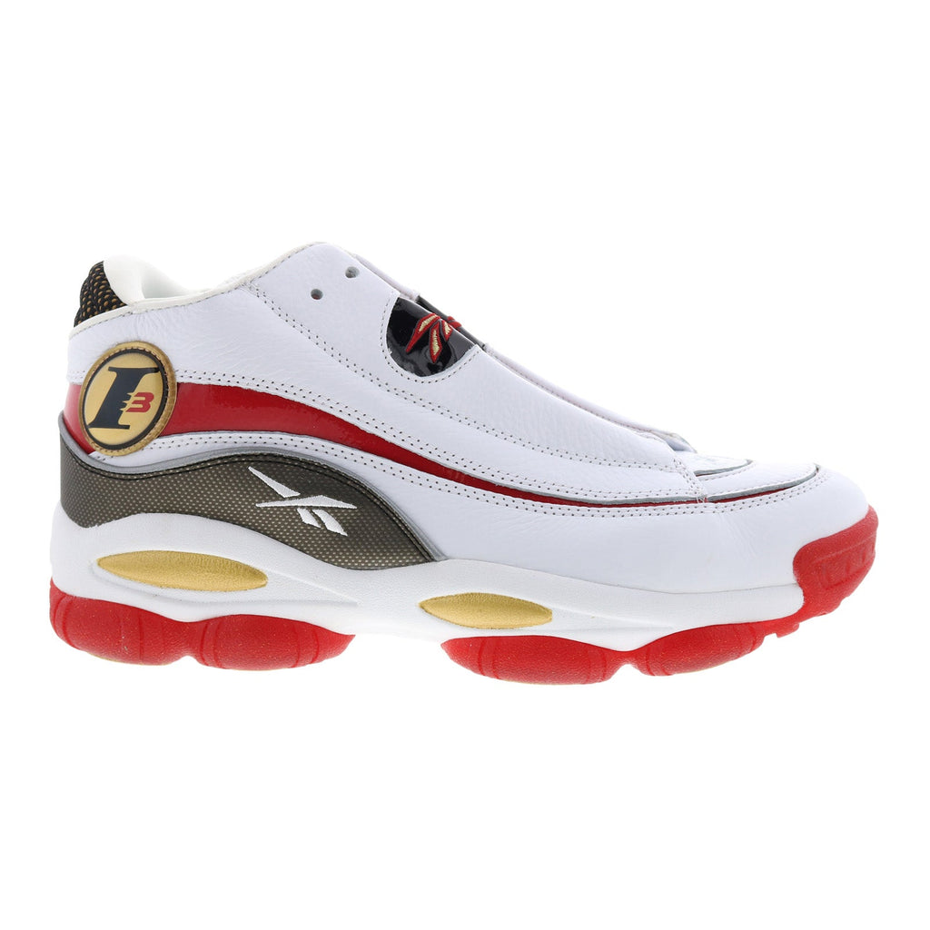 Reebok The Answer DMX Mens White Leather Lace Up Athletic Basketball S ...