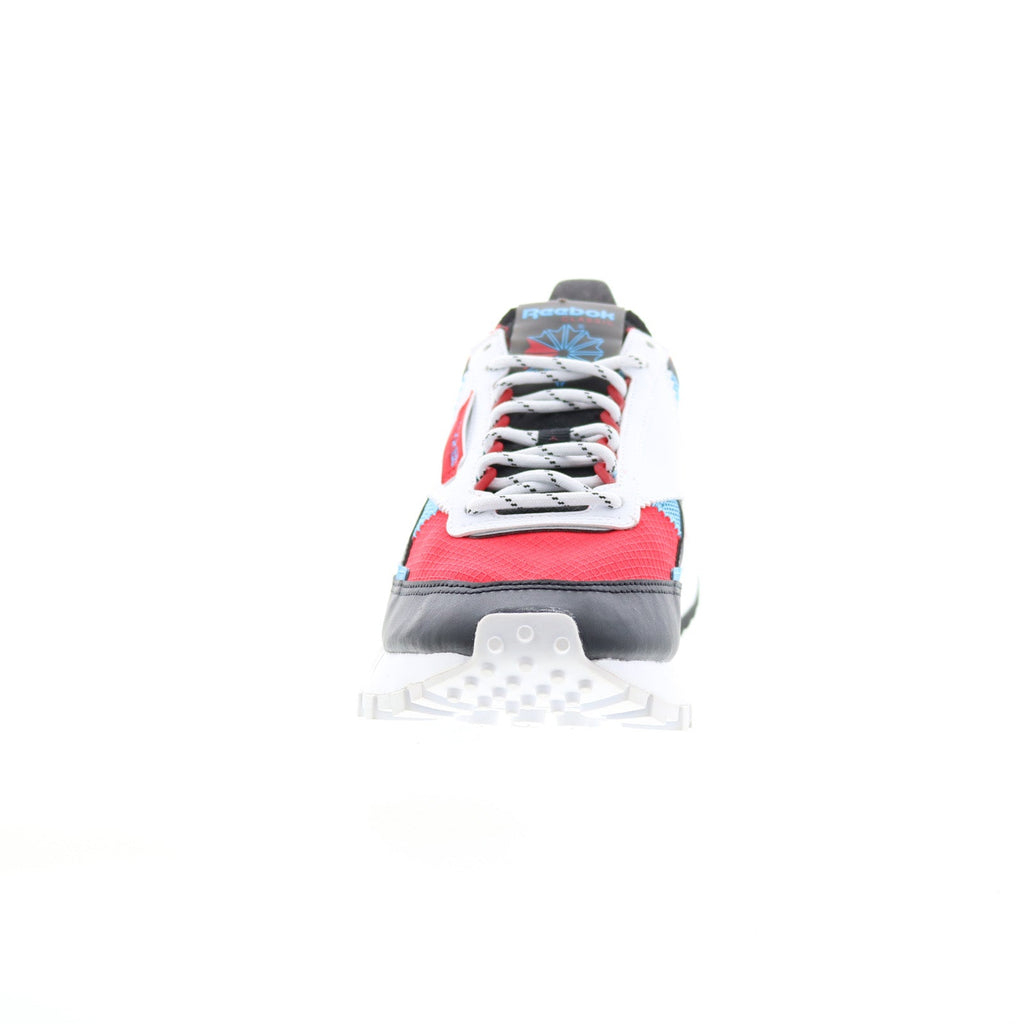 Reebok Classic Leather Legacy Mens Red Mesh Lifestyle Sneakers Shoes ...