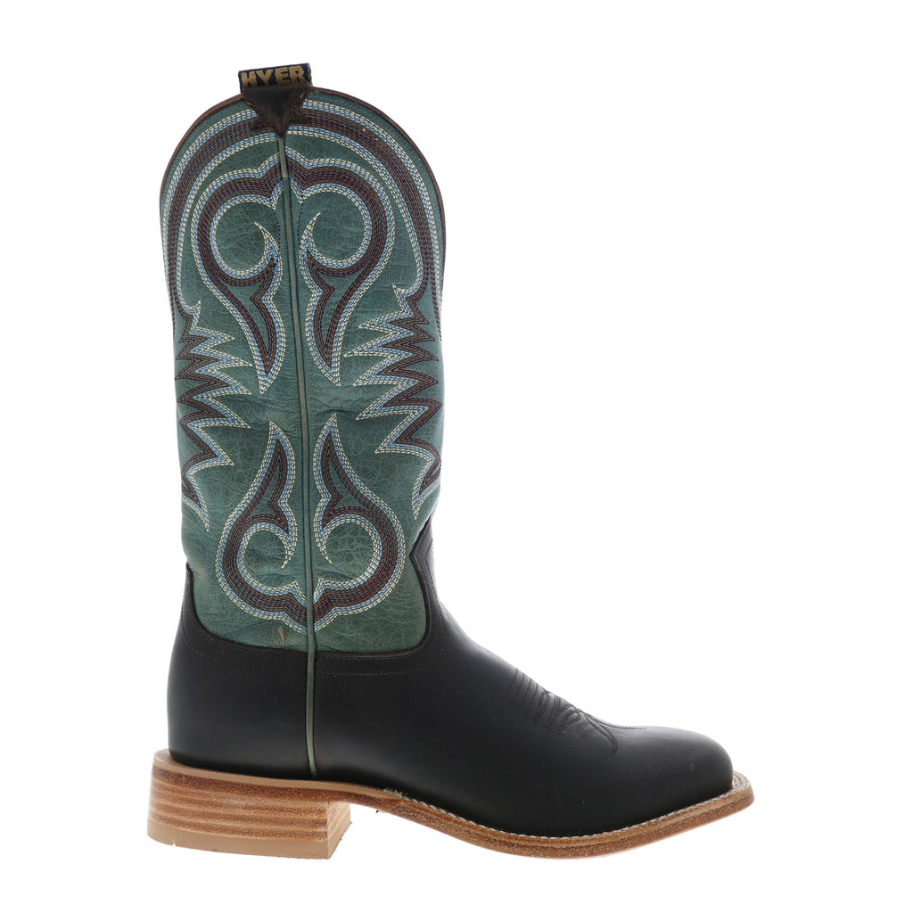 Hyer Codell 13" HM11012 Mens Brown Cowhide Leather Western Cowboy Boot ...