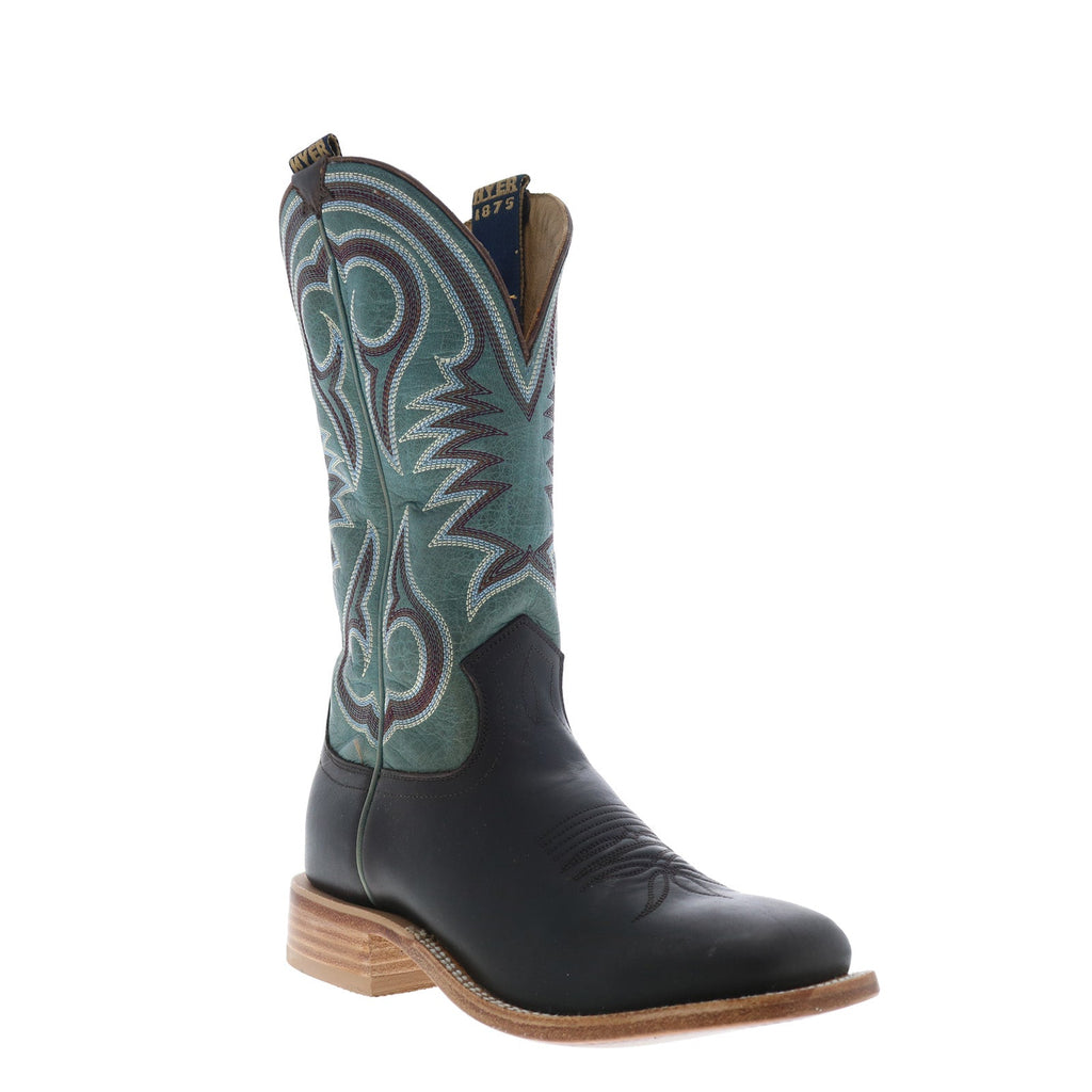 Hyer Codell 13" HM11012 Mens Brown Cowhide Leather Western Cowboy Boot ...