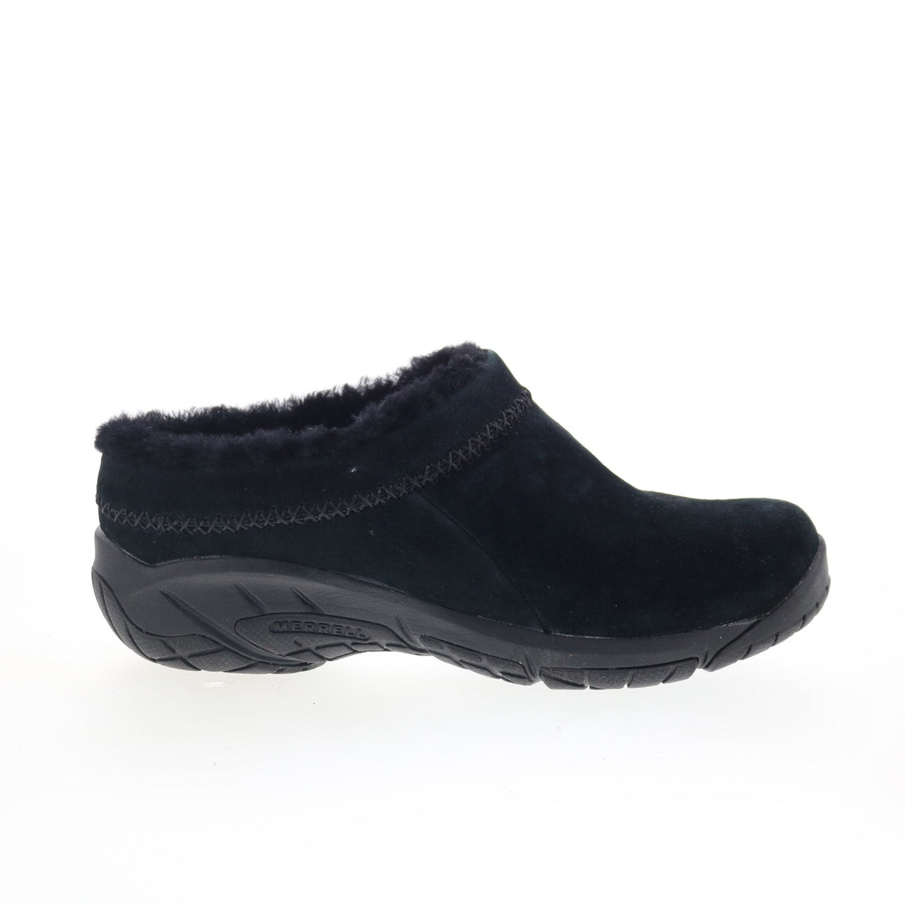 Merrell Encore Ice 4 J002028W Womens Black Wide Suede Loafer Flats Sho ...