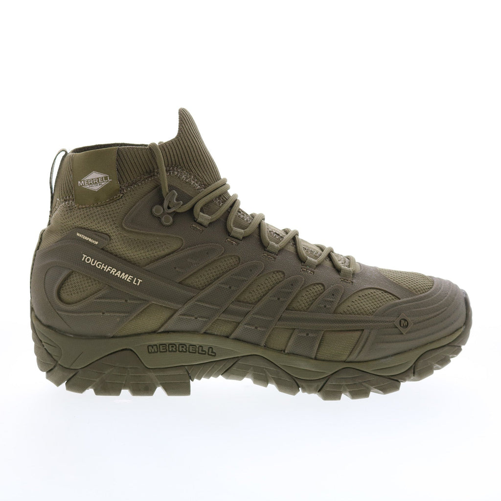 Merrell Moab Velocity Tactical Mid WP J099425 Mens Green Tactical Boot ...