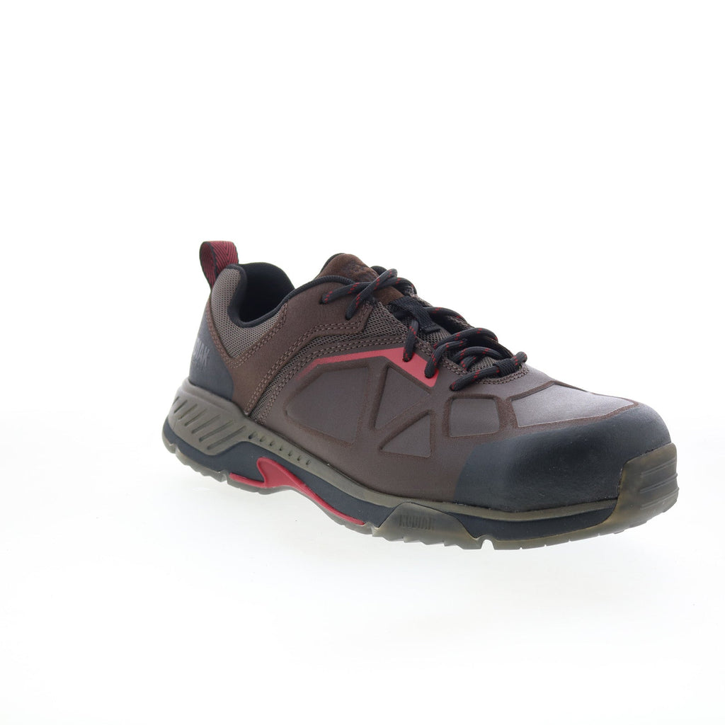 Kodiak LKT1 Composite Toe EH ASTM Mens Brown Wide Work & Safety Shoes ...