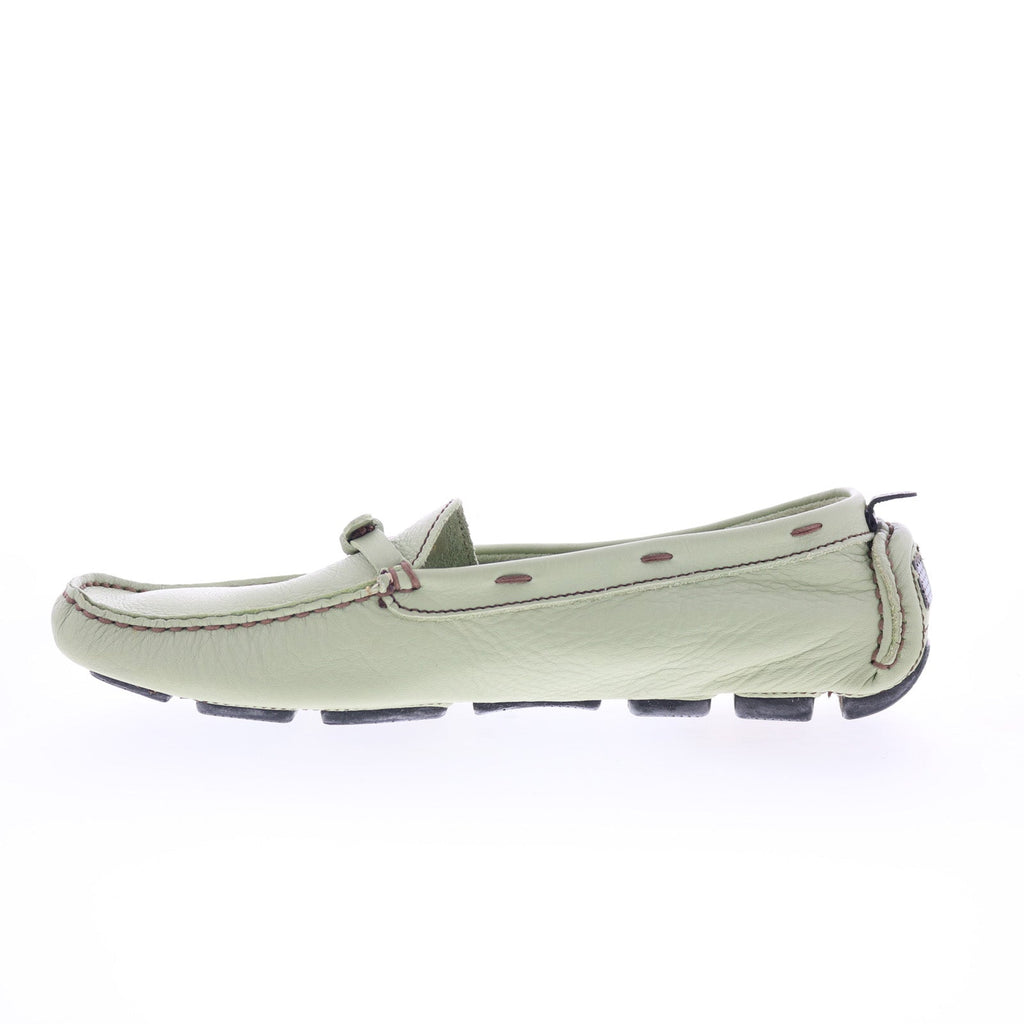 Maracchini & Boghossian Sauge MARAC 17 Womens Green Moccasin Flats Sho ...