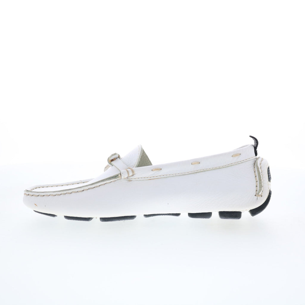 Maracchini & Boghossian Bianco MARAC 8 Womens White Moccasin Flats Sho ...