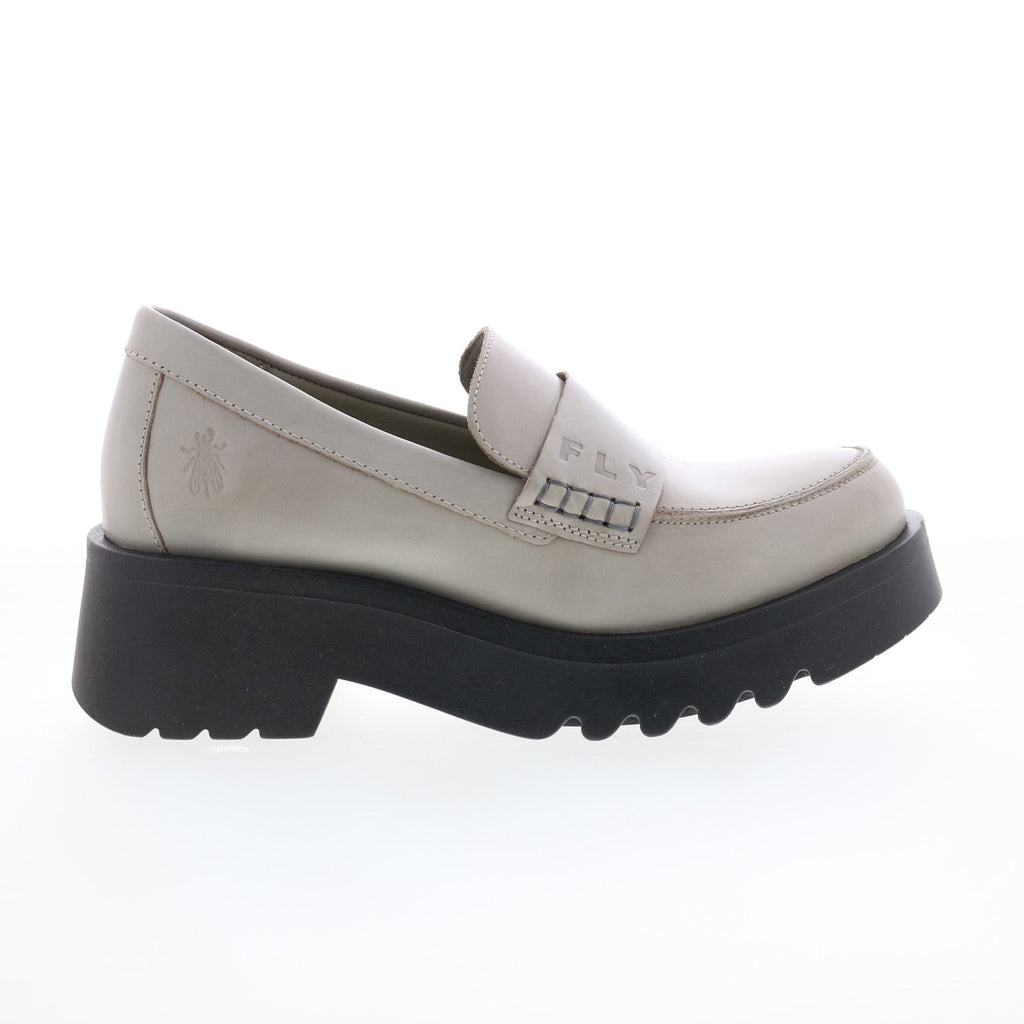 Fly London Maus MAUS791FLY-006 Womens Gray Loafers & Slip Ons Penny Sh ...