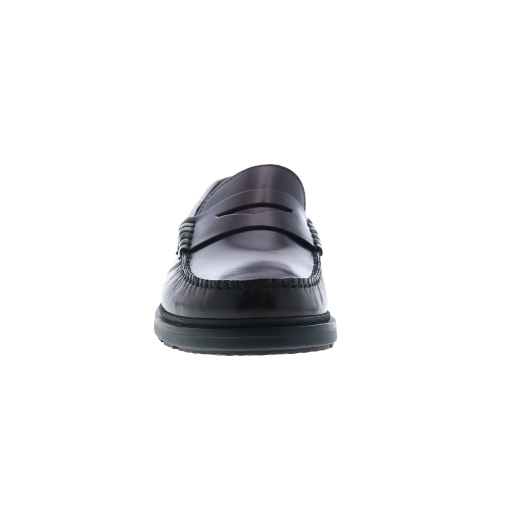 Bruno Magli Mello MB3MELJ0 Mens Burgundy Loafers & Slip Ons Penny Shoe ...