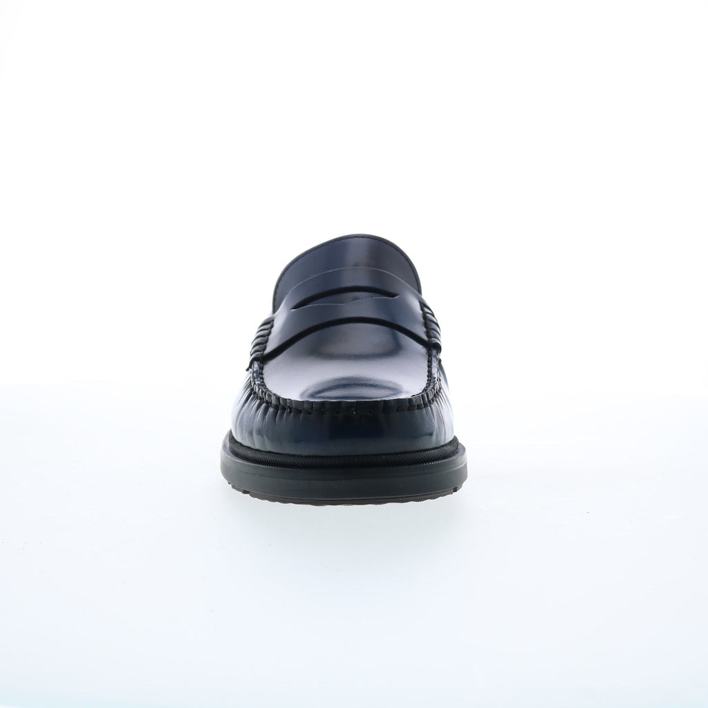 Bruno Magli Mello MB3MELN0 Mens Blue Leather Loafers & Slip Ons Penny ...