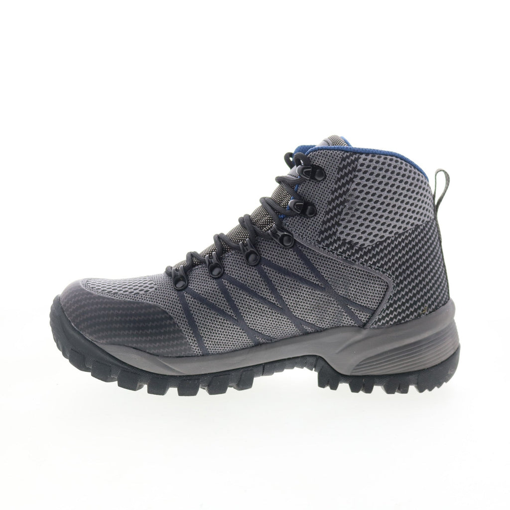 Propet Traverse MBA042KGRB Mens Gray Extra Wide 3E Mesh Hiking Boots ...