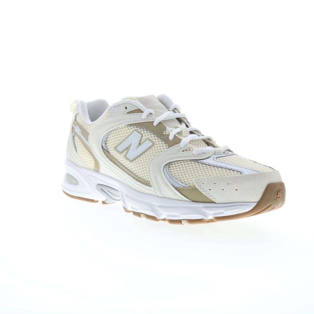 New Balance 530 MR530GB Mens Beige Mesh Lace Up Lifestyle Sneakers Sho ...