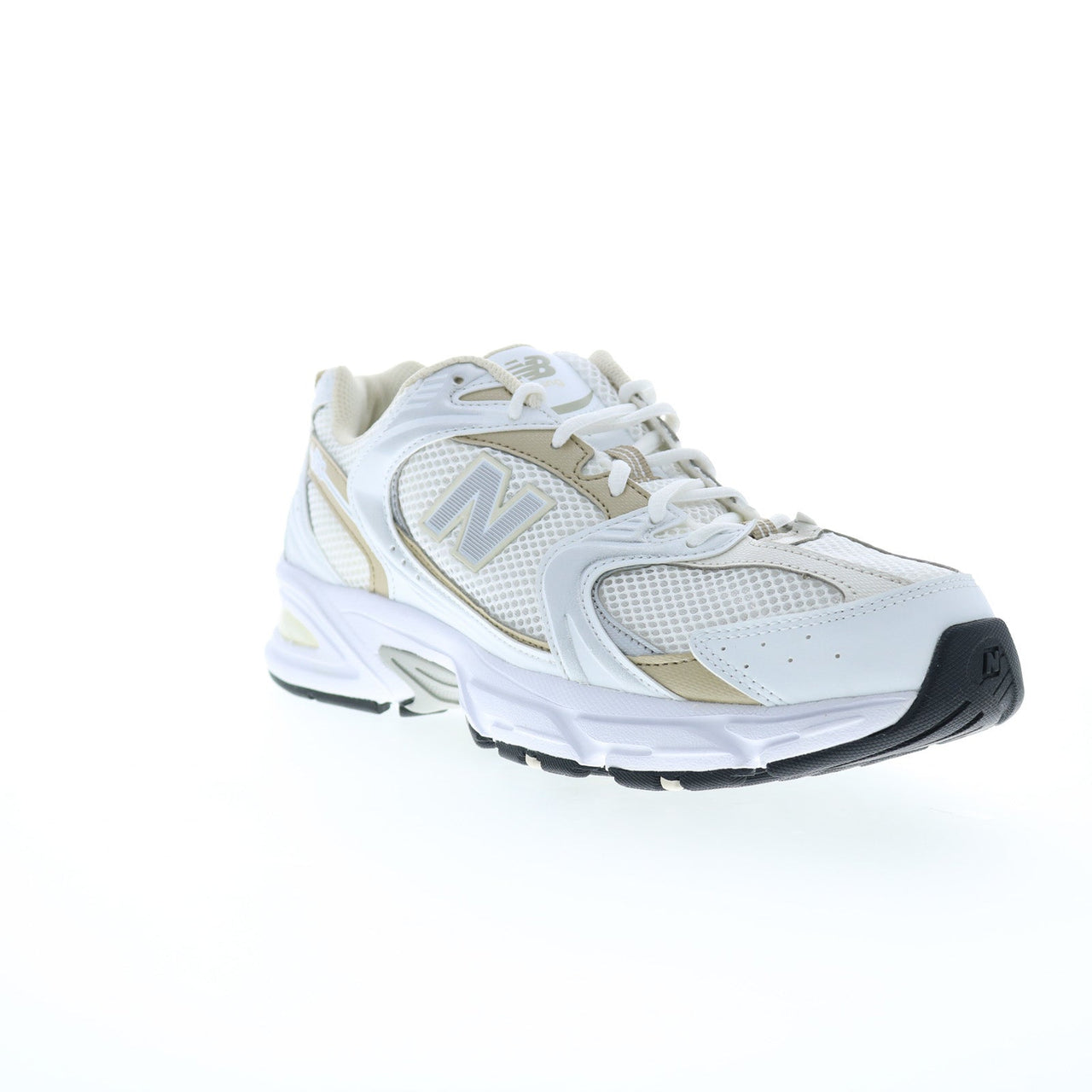 New Balance 530 MR530RD Mens White Mesh Lace Up Lifestyle Sneakers Sho ...