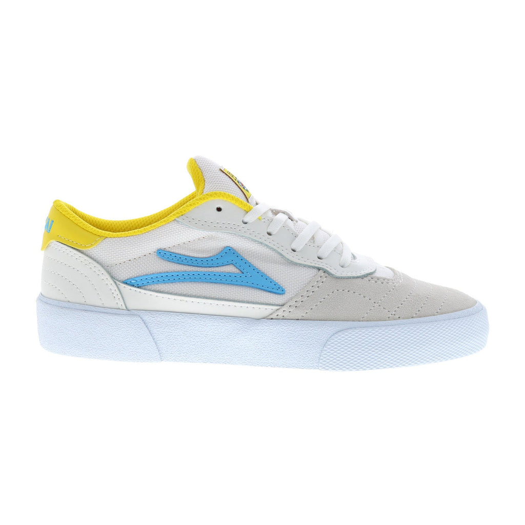 Lakai Cambridge SMU Pacifico Clara Mens White Skate Inspired Sneakers ...