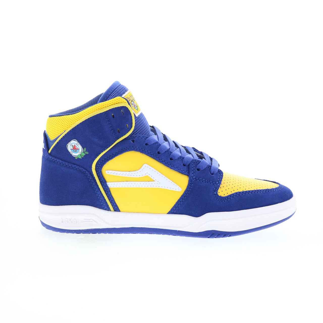 Lakai Telford Pacifico Mens Blue Suede Skate Inspired Sneakers Shoes ...