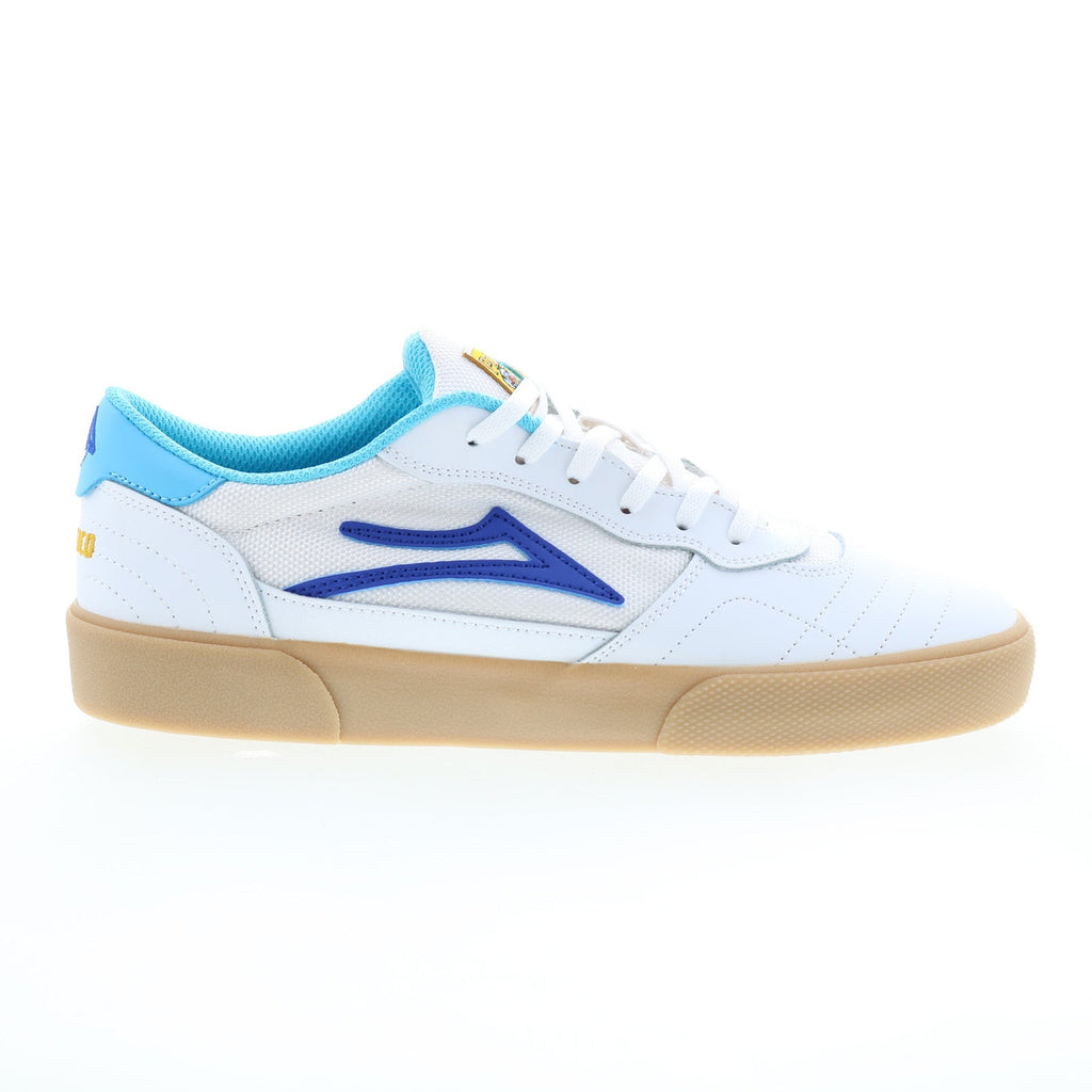 Lakai Cambridge Pacifico MS3240252A03 Mens White Skate Sneakers Shoes ...